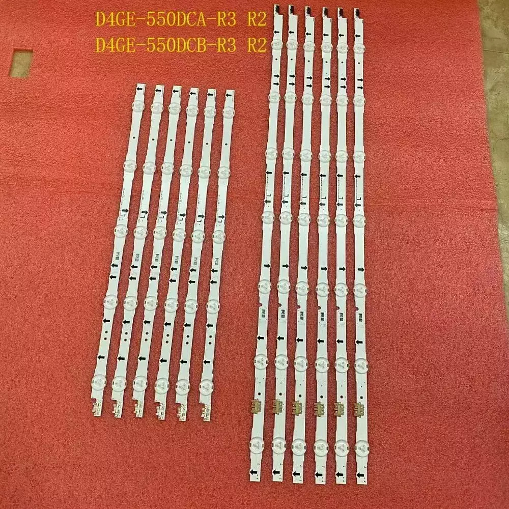 Led Backlight Strip Copper Material Dimmable Feature Complete 12-piece ...