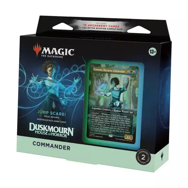 Magic Gathering – Duskmourn House Horrors Commander Deck Jump Scare ...
