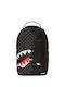 Sprayground Unfinished Shark Dlxsv Σχολική Τσάντα Πλάτης Μαύρη B7304 ...