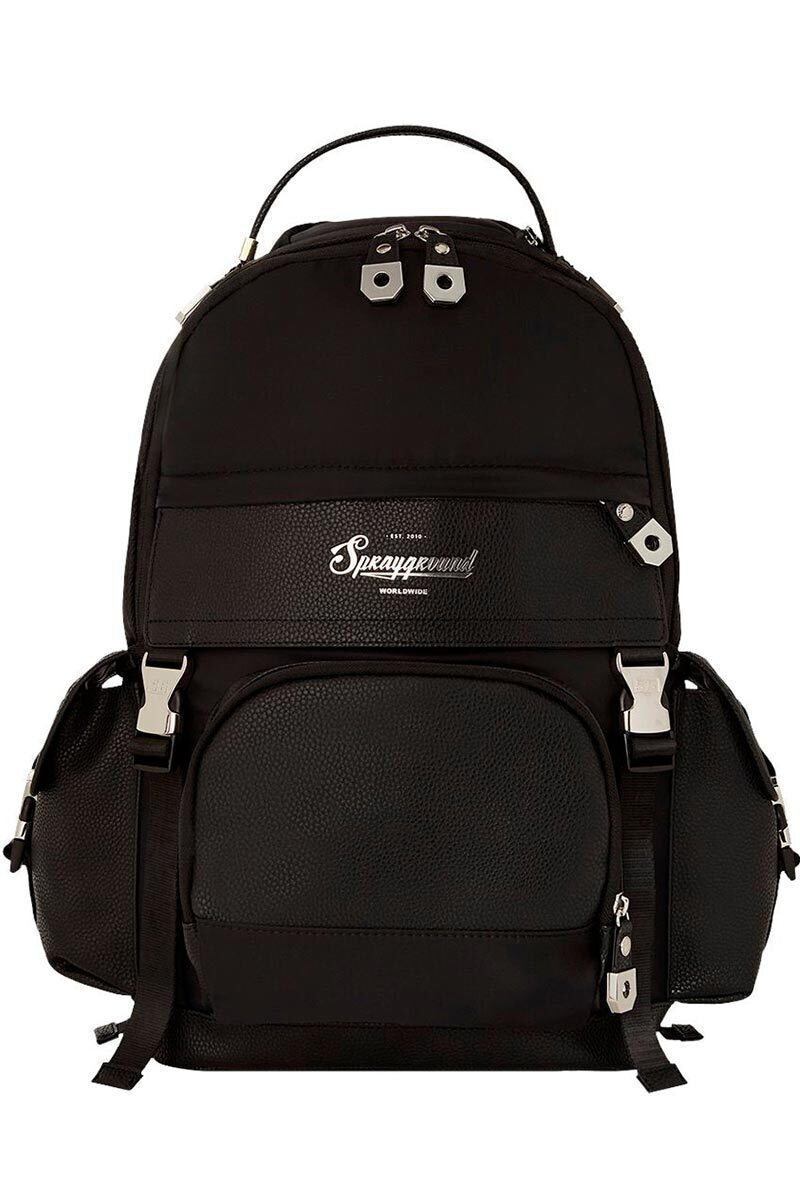 Sprayground Special Ops Sateen Cargo Σχολική Τσάντα Πλάτης Μαύρη με ...