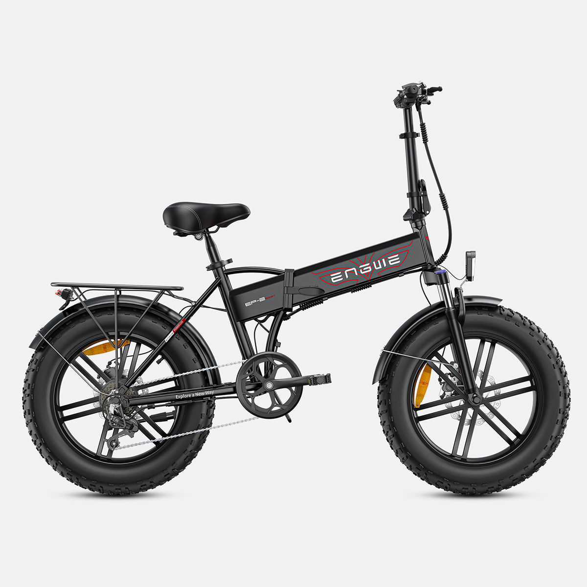 Engwe Ep-2 Boost 250w Legal Fold Up Electric Bike 20*4.0 Fat Tires & 120km Range | Skroutz.gr