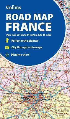Collins Road Map Of France Collins Maps 0520 - Collins ELT | Skroutz Βιβλία