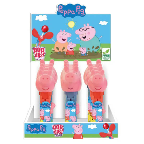Peppa Pig Γλειφιτζουρι Pop Up 12x10gr | Skroutz.gr