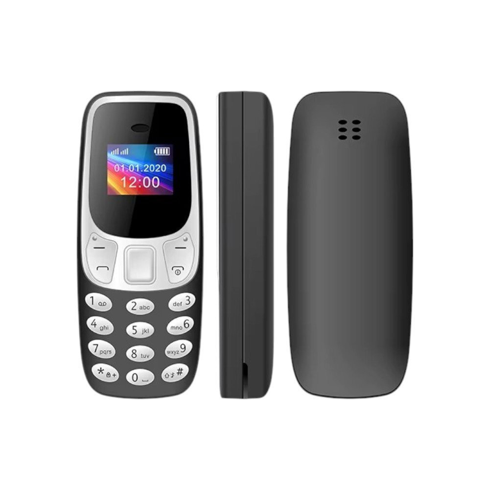 BM10 Mini Dual SIM Κινητό με Κουμπιά Black/White | Skroutz.gr