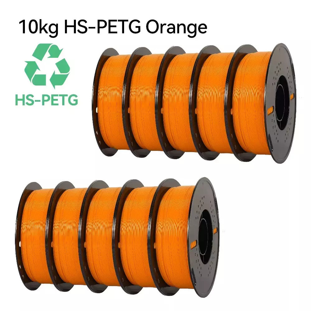 Petg Filament High Speed Printing No Bubble Spool 10kg Hs-petg Orange ...