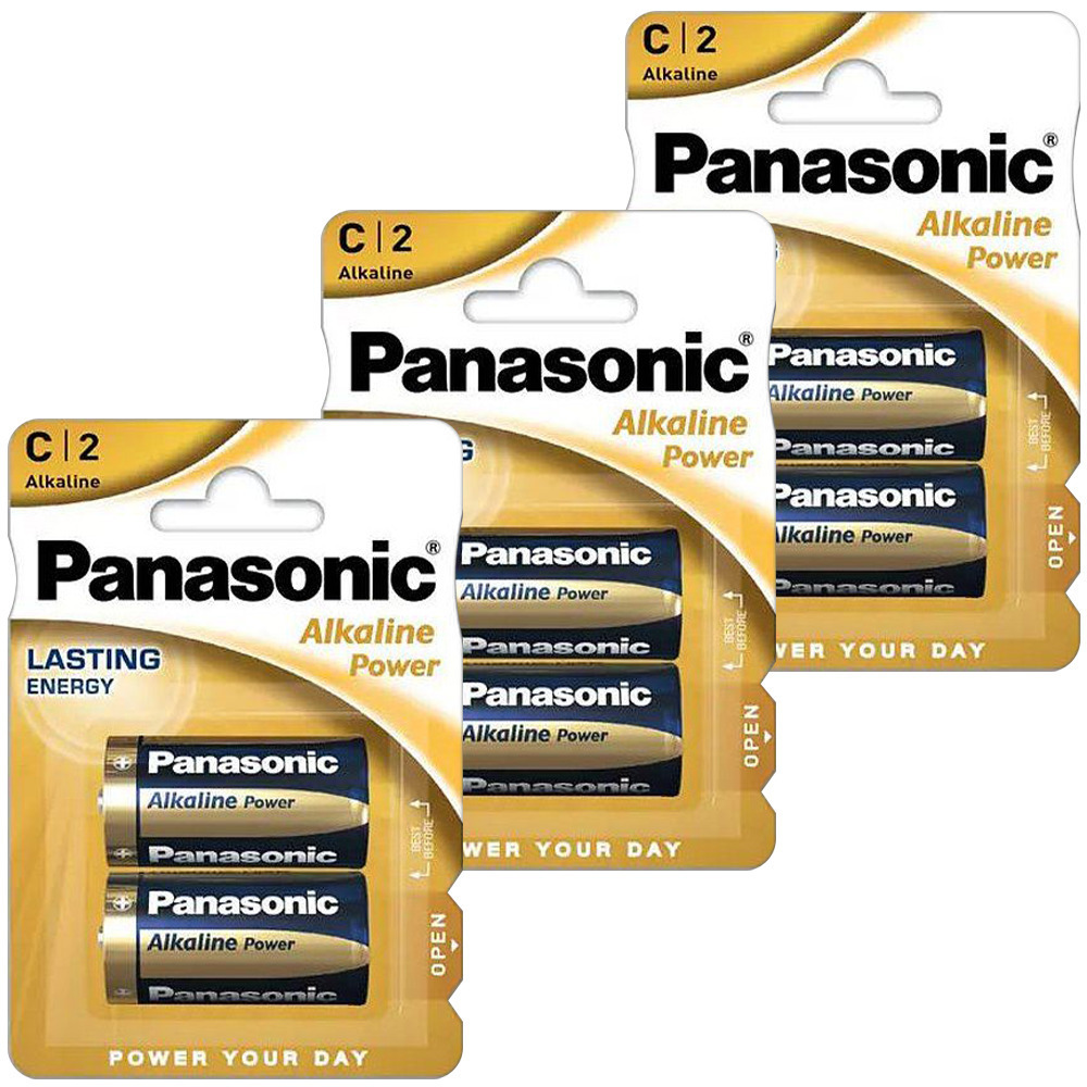 Panasonic Lr-14 Alkaline Battery 3 Pieces | Skroutz.gr