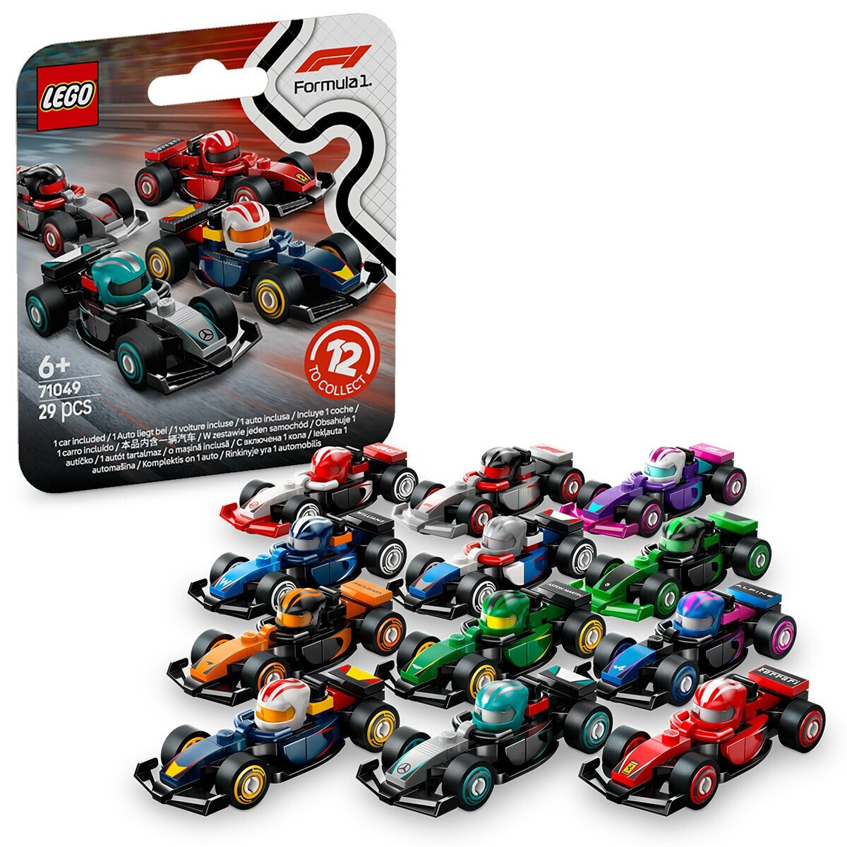 Lego Minifigures F1 Collectible για 6+ Ετών 29τμχ 71049 | Skroutz.gr