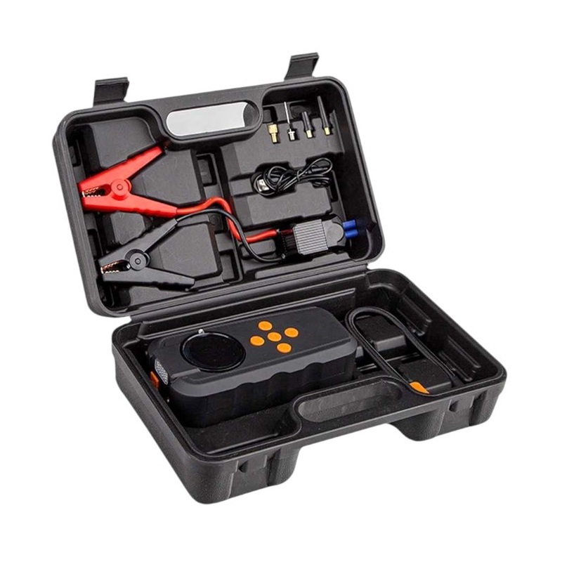 Φορητός Εκκινητής Μπαταρίας Αυτοκινήτου 8000mAh με Power Bank / USB ...