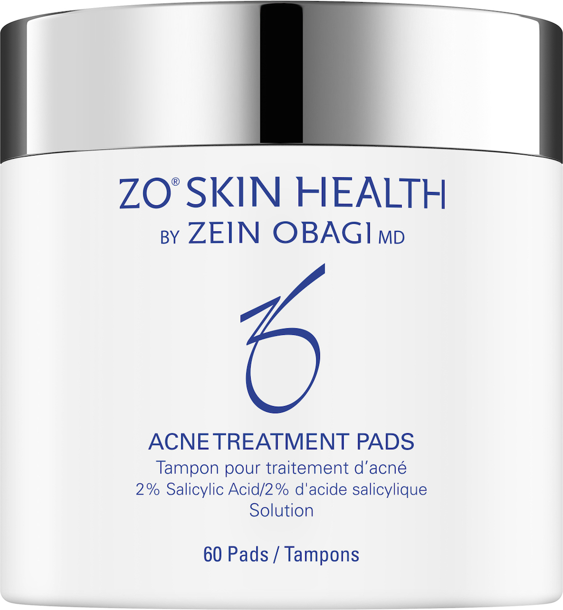 ZO Skin Health Acne Treatment Pads Față pentru Ten Acneic 60buc ...