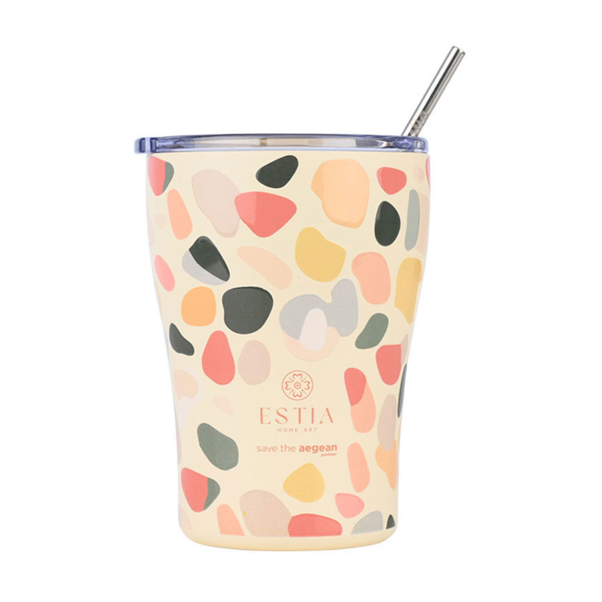 Estia Coffee Mug Save The Aegean Reciclabil Pahar Termos Oțel ...