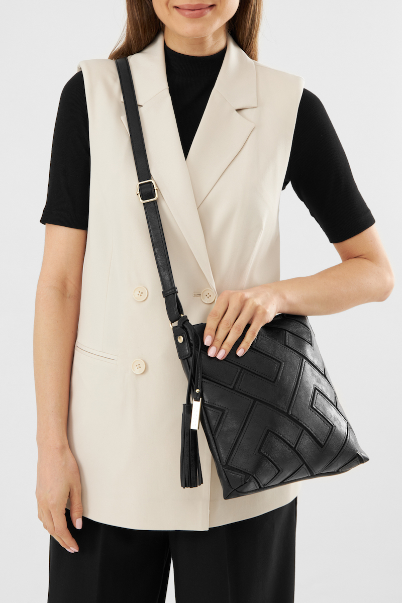 Lasocki Γυναικεία Τσάντα Ώμου Μαύρη MLP-E-024-05 | Skroutz.gr