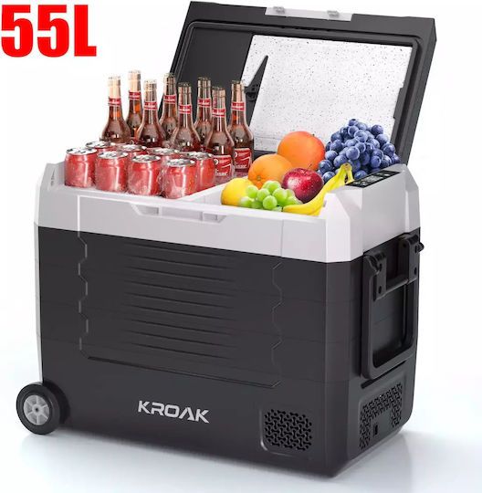 Kroak Portable Refrigerator Dual Zone Cooling 55l Standard | Skroutz.gr