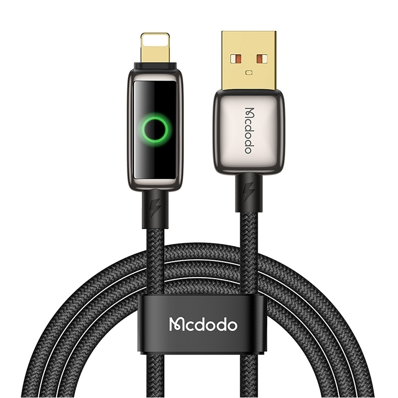 Mcdodo USB-A to Lightning Cable Μαύρο 1.2m (CA-6590) | Skroutz Cyprus