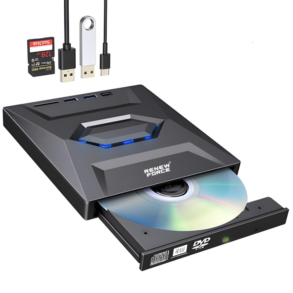 optical drive inside a computer