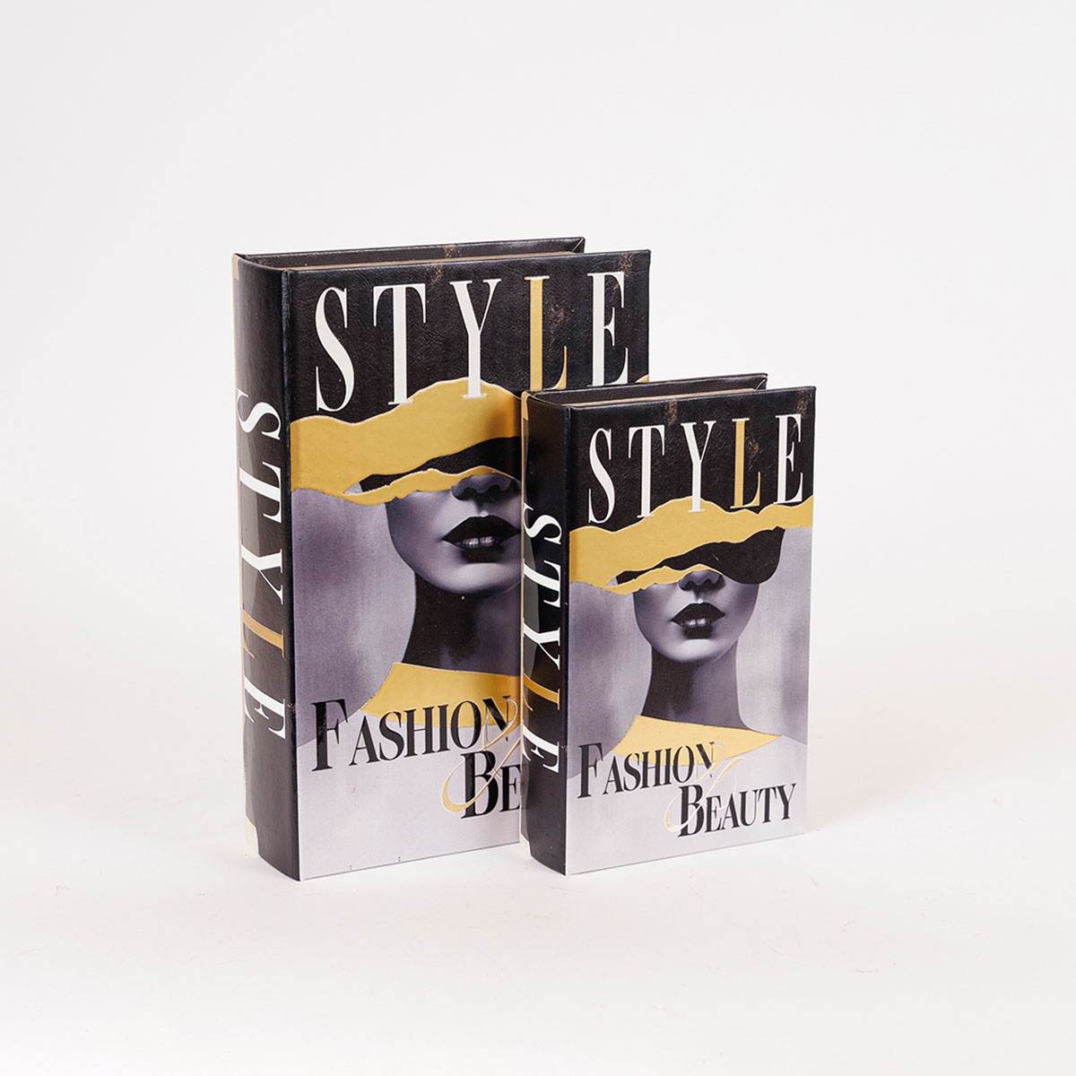 Estheti Home S/2 Διακοσμητικα Κουτια Style Fashion Beauty Ξυλινο Μπλε ...