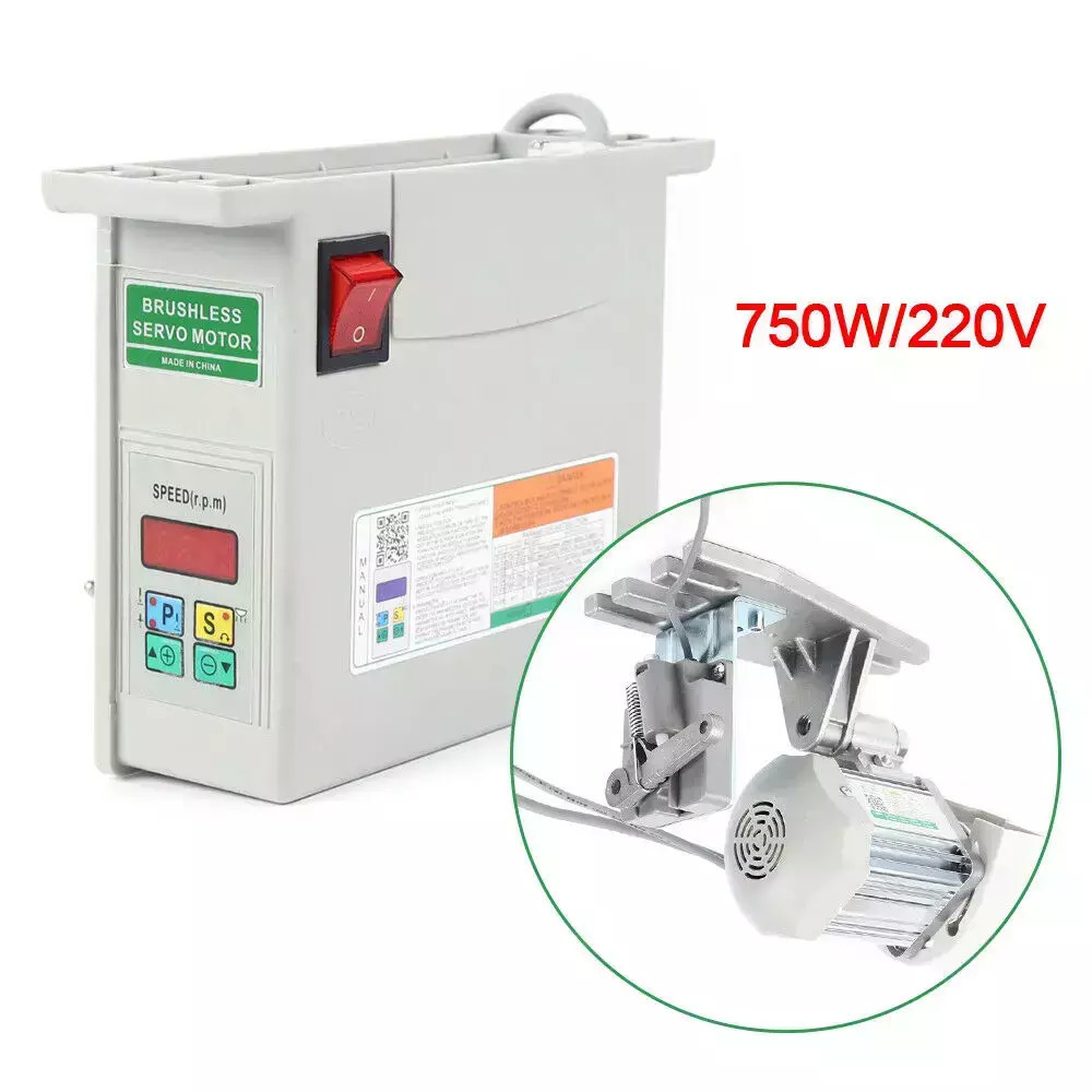 750w Sewing Machine Motor Adjustable Speed Control Brushless Dc ...