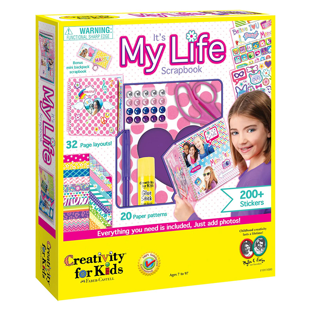 Σετ Καλλιτεχνικής Δημιουργίας Παιδικό Λεύκωμα Αυτοκόλλητα Stencil | Skroutz.gr