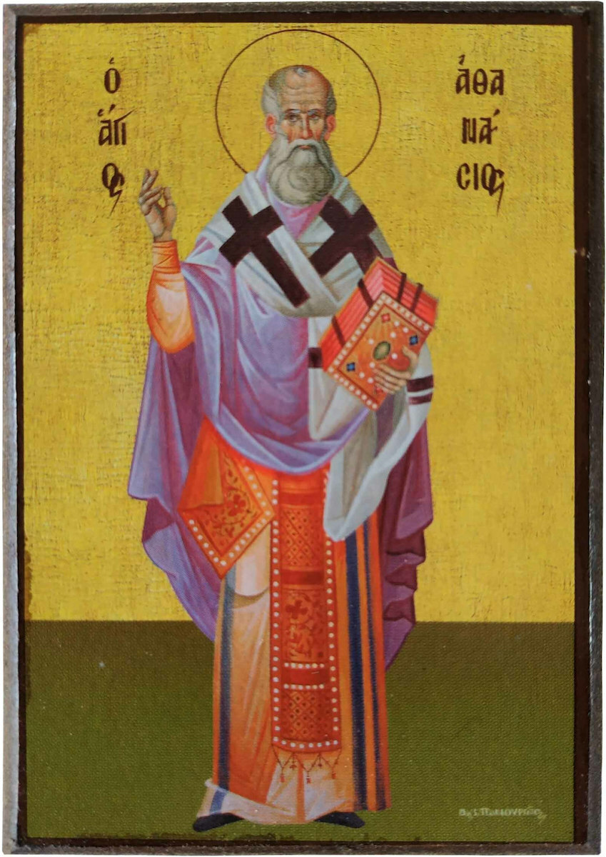 Αγιος Αθανασιος Ο Μεγας Πατριαρχης Αλεξανδρειας Ολοσωμος "εικονα ...