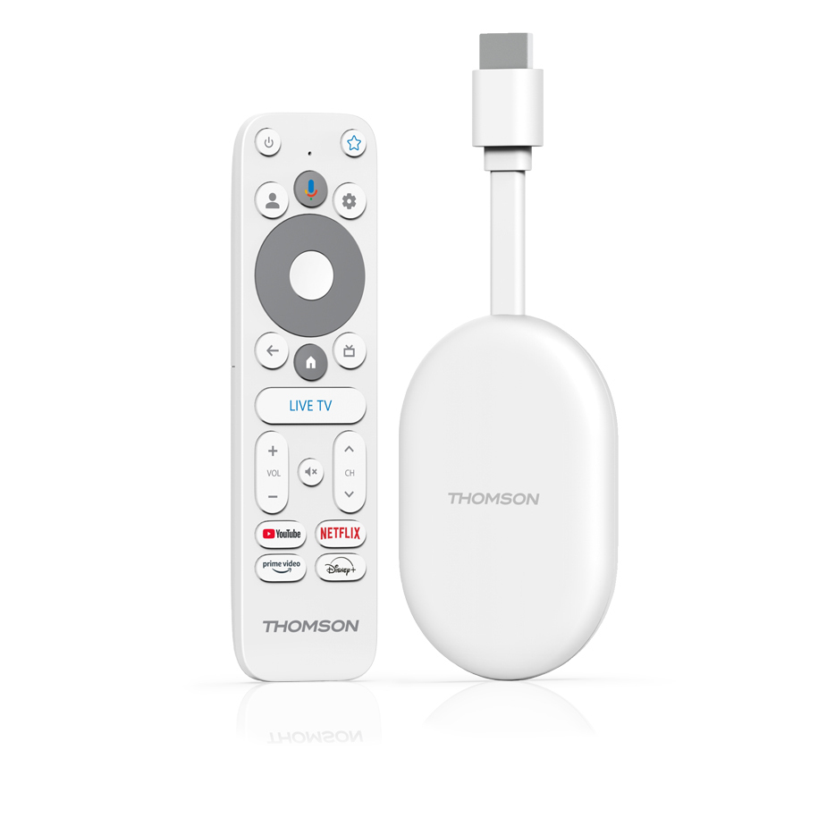 Thomson Smart TV Stick 4K UHD mit Wi-Fi / HDMI und Google Assistant ...
