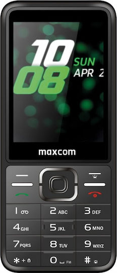 MaxCom MM 244L Classic Dual SIM Κινητό (Αγγλικό Μενού) Μαύρο | Skroutz.gr
