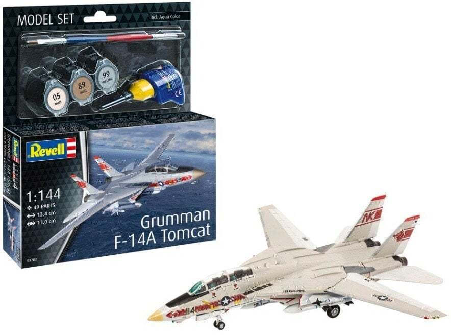 Revell Figurină de Modelism Gray la Scară 1:144 cu Lipici și Culori ...