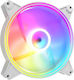 Modecom Volcano Case Fan 140mm με ARGB Φωτισμό και Σύνδεση 4-Pin PWM ...