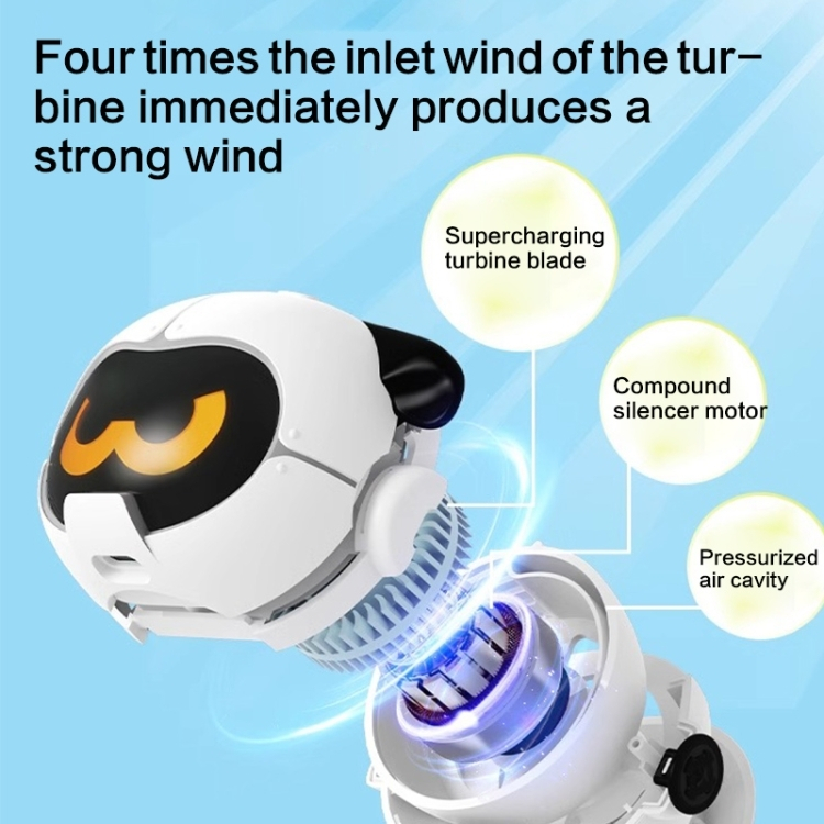 Mf082 Φορητός Ηλεκτρικός Ανεμιστήρας Πουτίγκα Κρεμαστό Λαιμό Λευκός ...