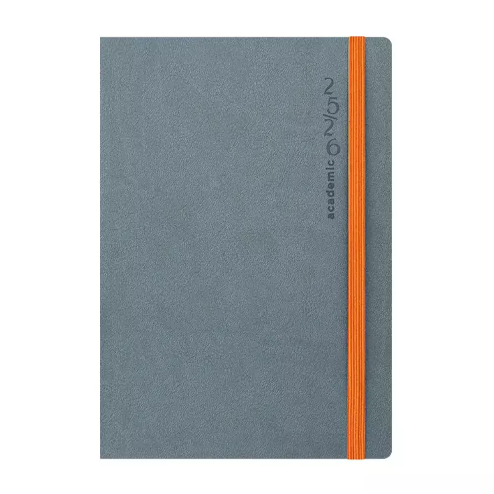 Ημερολογιο Ακαδημαικο Ημερησιο 14x21cm Flexy Γκρι 2025-2026 | Skroutz.gr