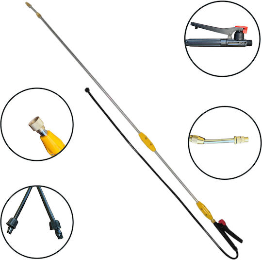 1.5 Meter Extendable Rod Made Stainless Steel Ergonomic Plastic Handle ...