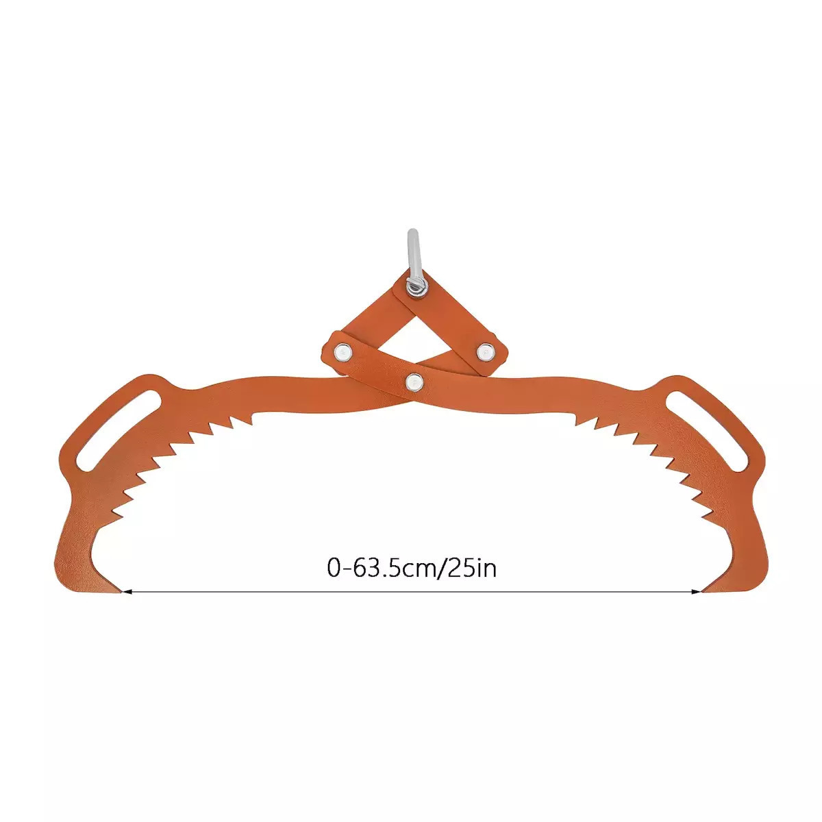 Log Lifting Tong 25inch Jaw Opening 1000kg Load Capacity Carbon Steel ...