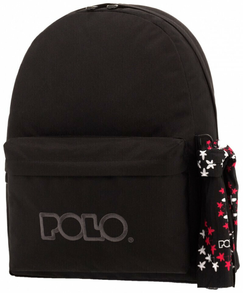 Polo Original Scarf Σχολική Τσάντα Πλάτης Γυμνασίου - Λυκείου Μαύρη 23lt 9-01-135-2000 2020 ...