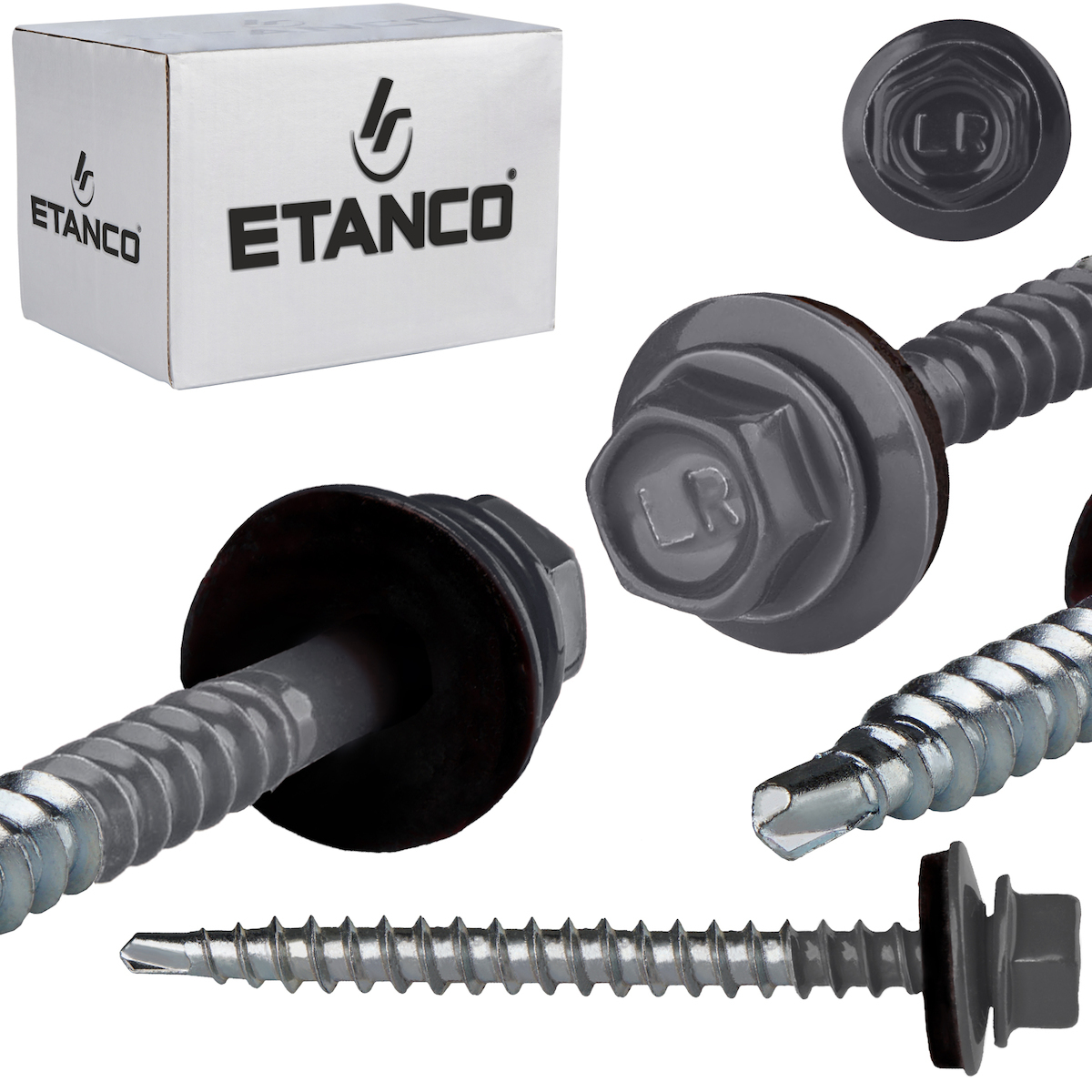 Farm Screws Gtf2 Z14 4.8x60mm Ral 7024 | Skroutz.gr