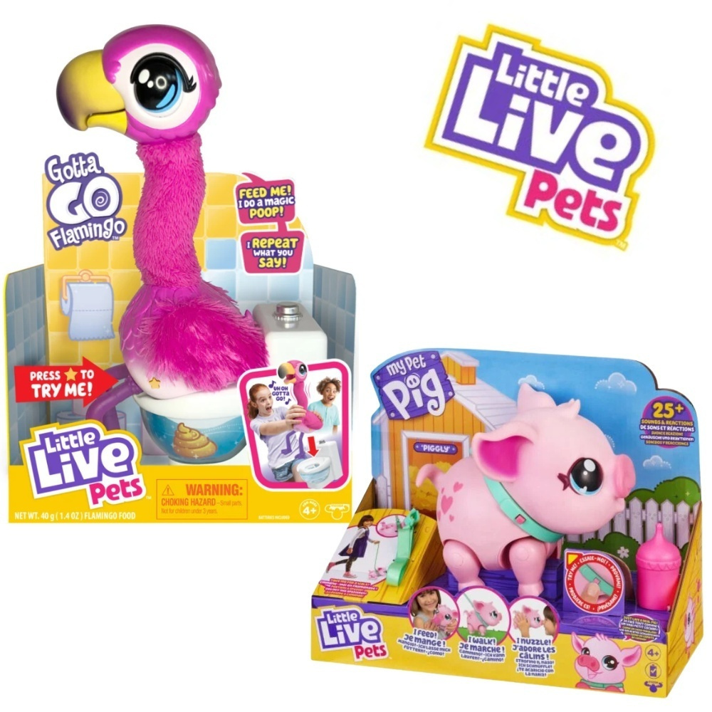 Moose Toys Λούτρινο Paw Patrol Little Live Pets Flamingo2 | Skroutz.gr