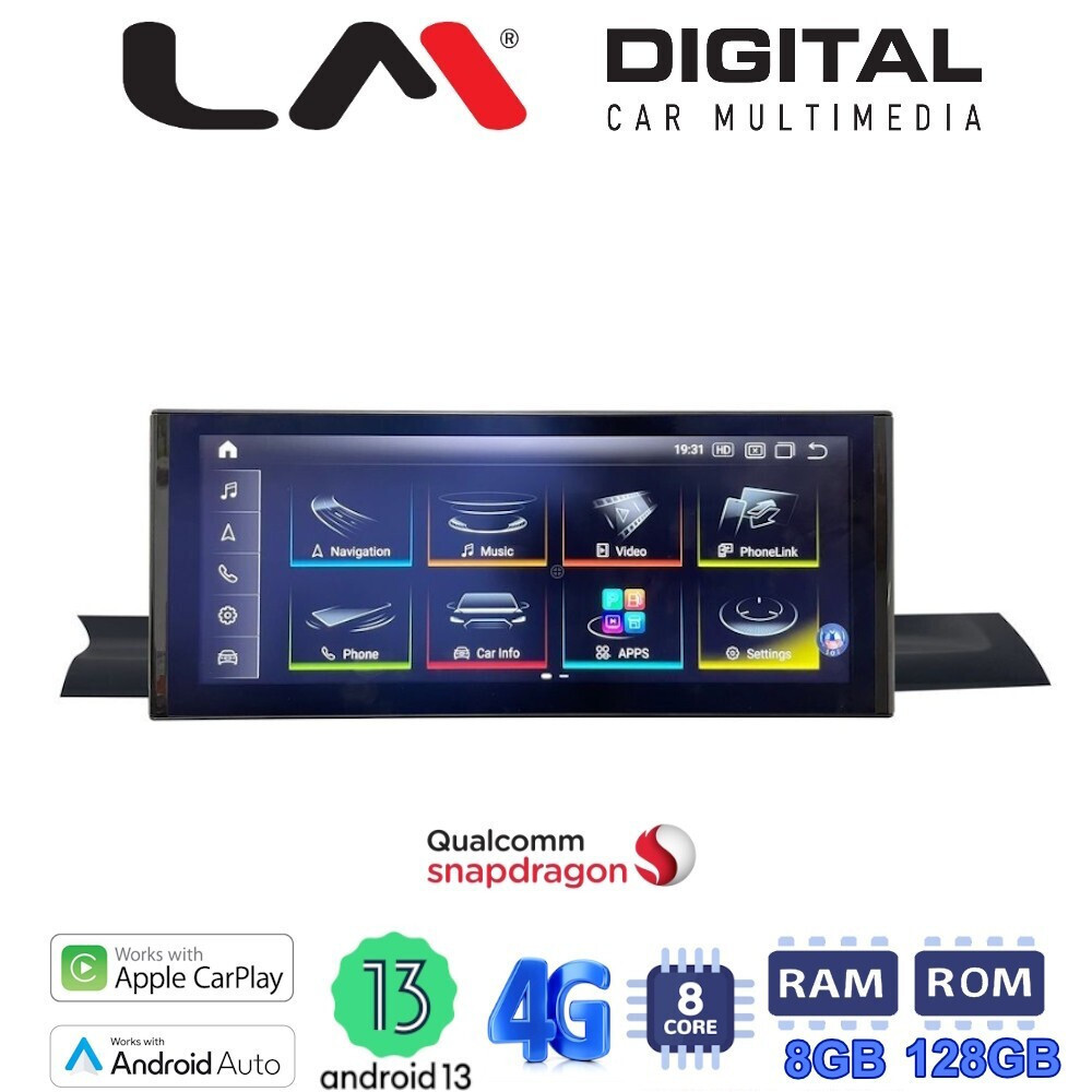 LM Digital Ηχοσύστημα Αυτοκινήτου για Audi A4 / A5 2016 2021 (Bluetooth ...