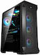 MS-Tech Armor V710 Gaming Midi Tower Κουτί Υπολογιστή με Πλαϊνό ...