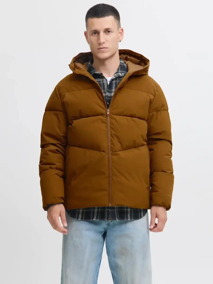 Jack & Jones Χειμωνιάτικο Μπουφάν Puffer Monks Robe 12283517 | Skroutz.gr