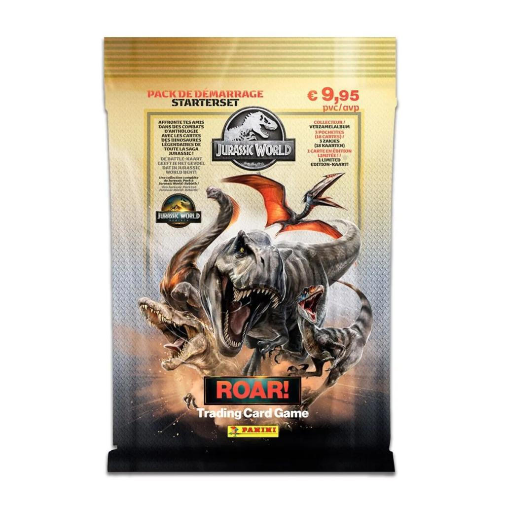 Jurassic World Panini Trading Cards 1 Binder + 3 Poch + 1 Ed Lim ...