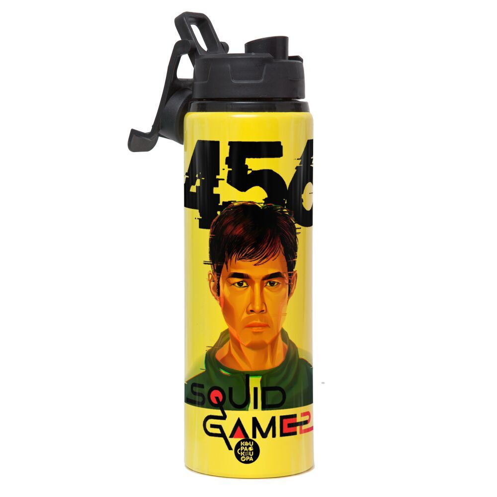 Koupakoupa Squid Game 456 Gi-hun Παιδικό Παγούρι Θερμός Αλουμινίου ...