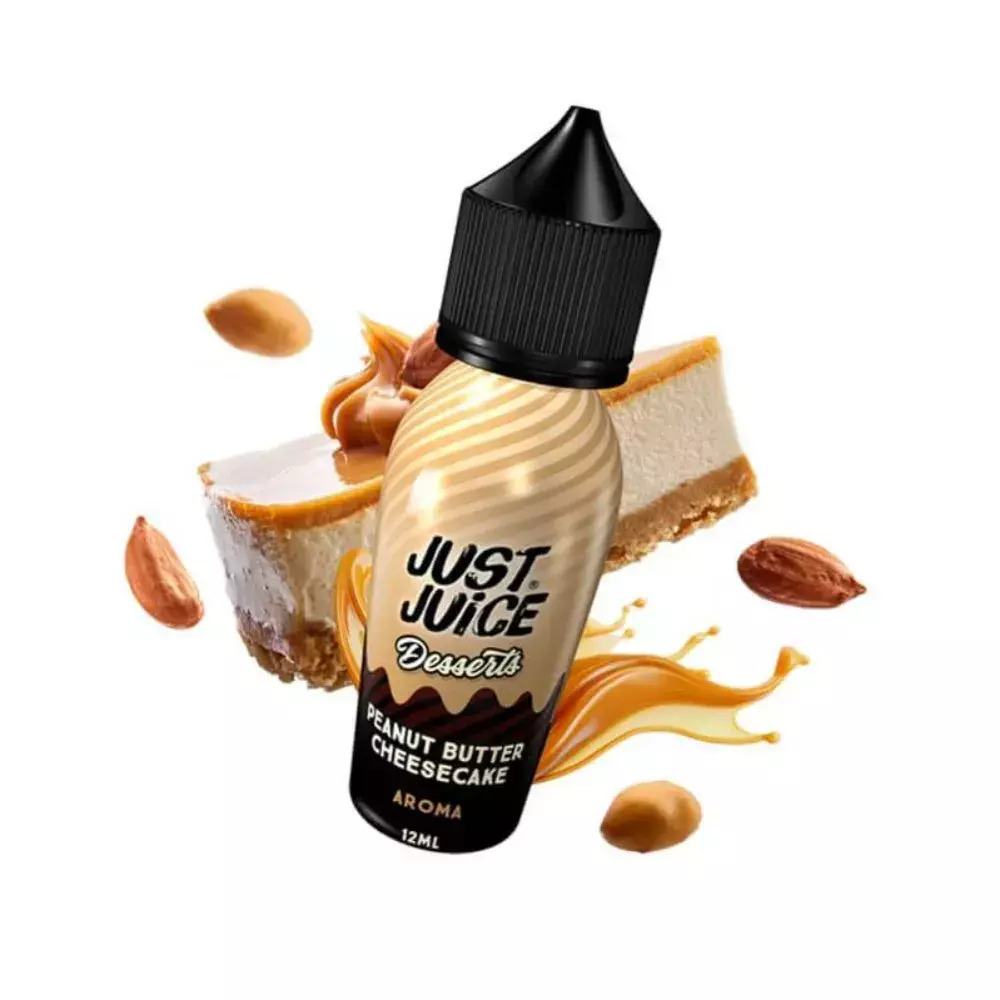 Just Juice Flavor Shot 12ml 1τμχ Peanut Butter Cheesecake | Skroutz.gr