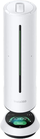 Insta360 Wave Ασύρματο Δυναμικό Μικρόφωνο Επιτραπέζιο σε Λευκό Χρώμα ...