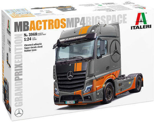 Buildable Model Kit Mercedes Benz Actros Mp4 Big Space Grand Prix ...