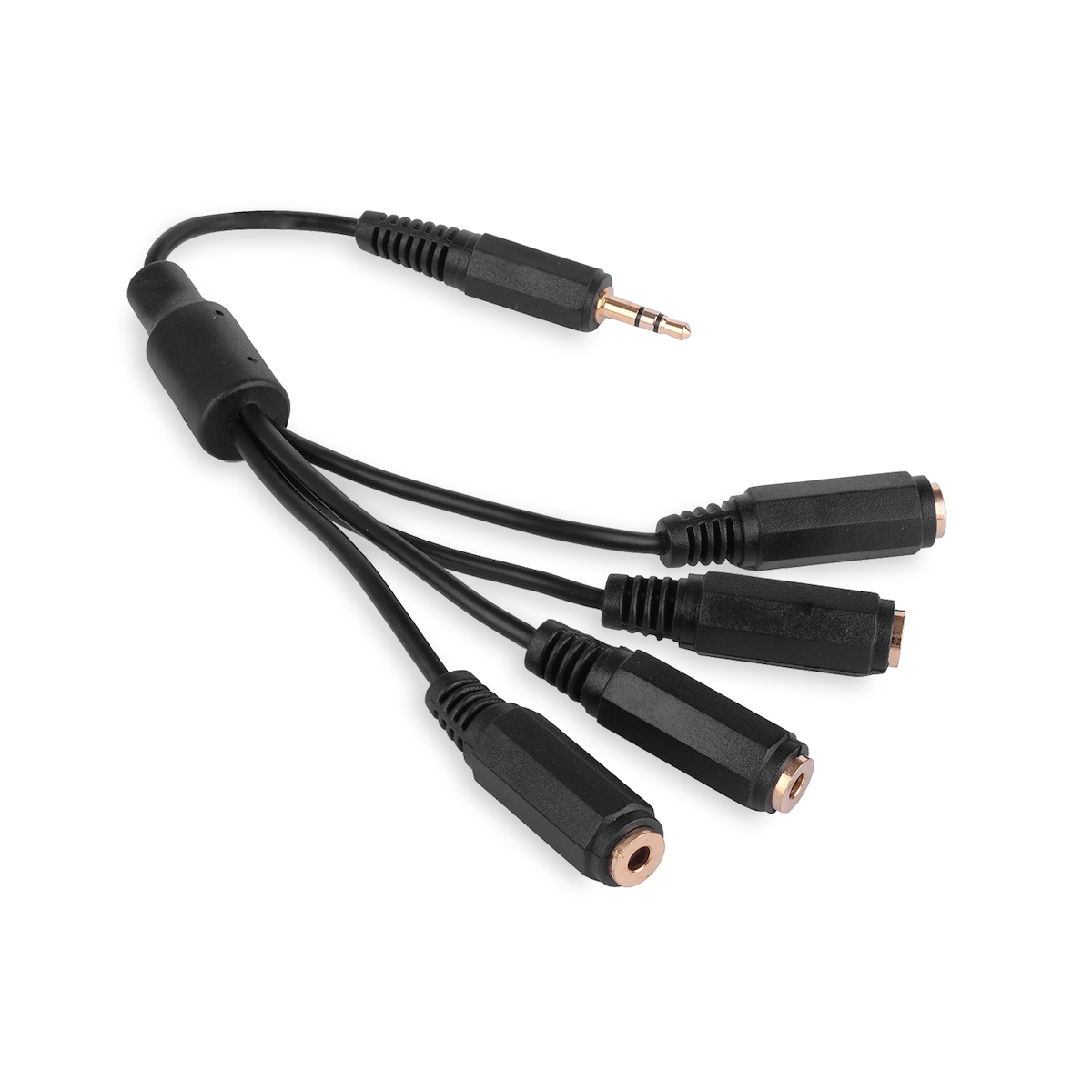 Jack 3.5mm Stereo Plug Splitter 4x Jack 3.5mm Stereo Sockets Vitalco A4 ...