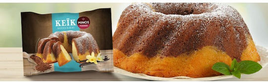 Minos Foods Κέικ Cocoa & Vanilla 400gr | Skroutz.gr