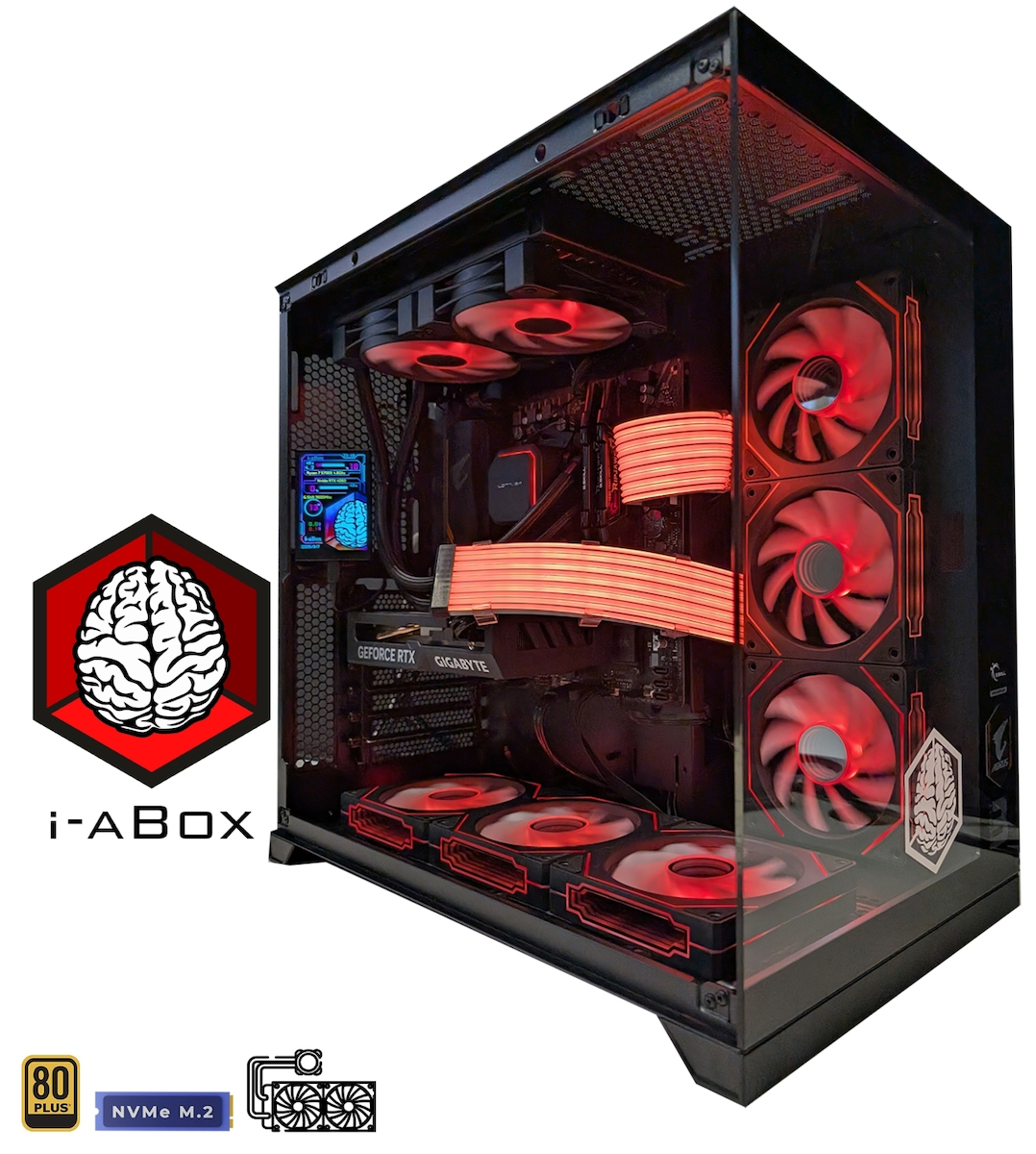 i-aBox DreamBIG v3 N Gaming Desktop PC (i5-14400F/16GB DDR5/1TB SSD ...