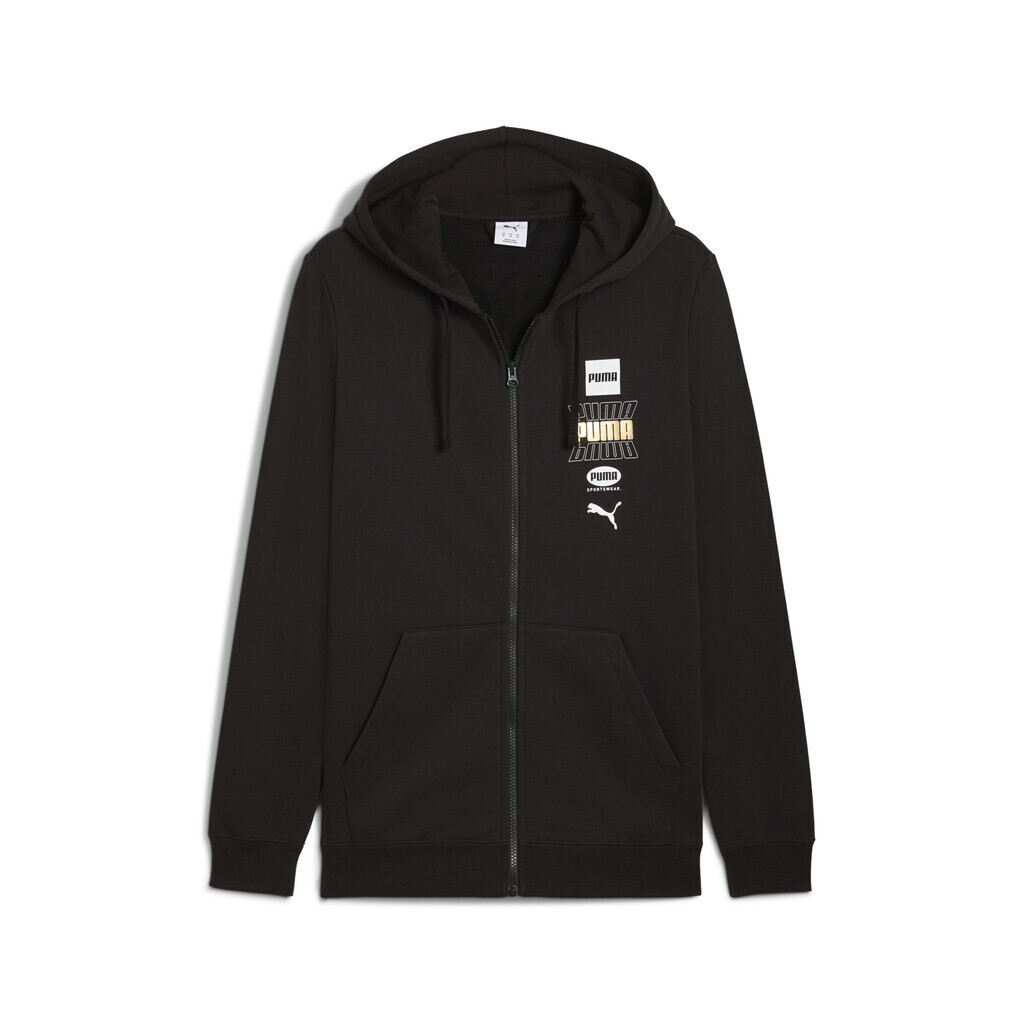 Puma Logo Hanorac cu Glugă Black 688191-01 | Skroutz Romania