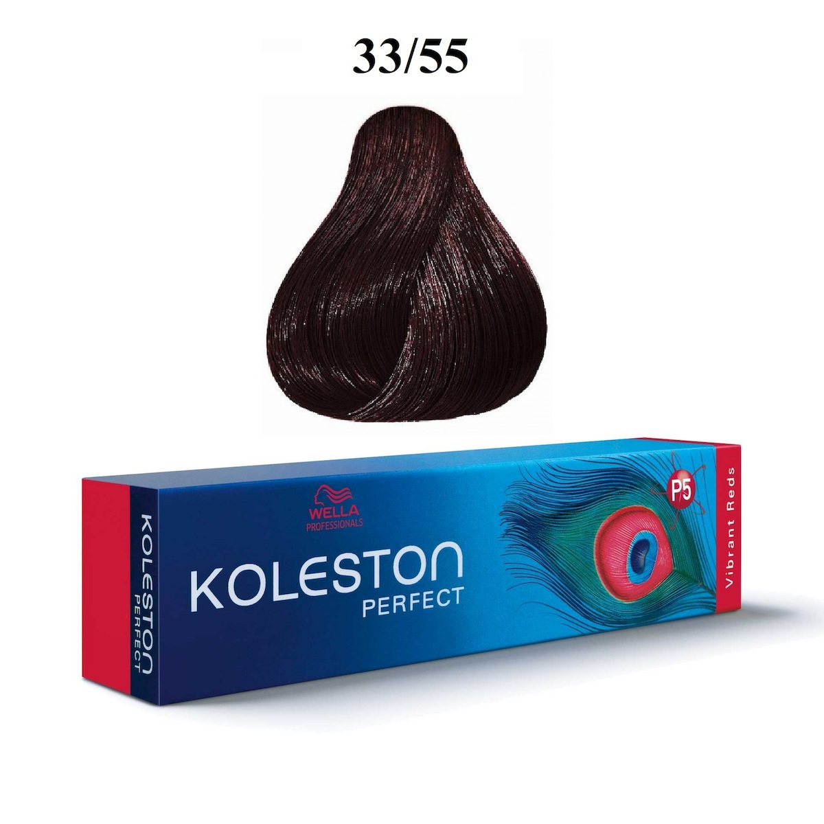 Wella Koleston Perfect Βαφή Μαλλιών 33/55 Dark Chestnut Intense ...