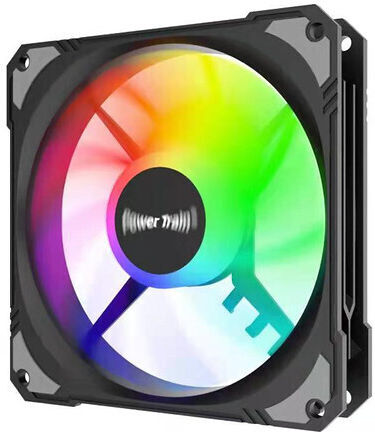 Power Train DL120A Halo Case Fan με ARGB Φωτισμό και Σύνδεση 4-Pin PWM ...
