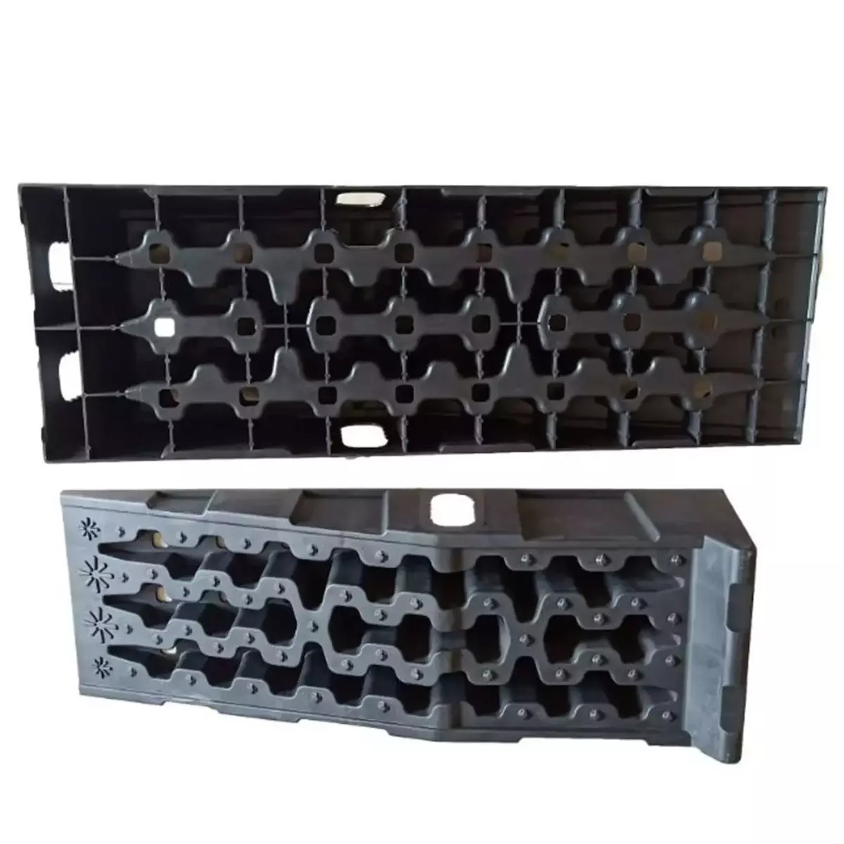 Car Ramps 16000 Lbs Load Capacity Non-slip Surface Black | Skroutz.gr