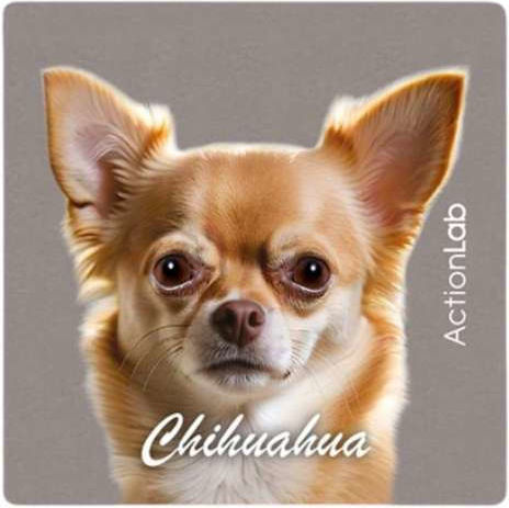 Μαγνητάκι Ψυγείου Action Lab Chihuahua Moca | Skroutz Cyprus