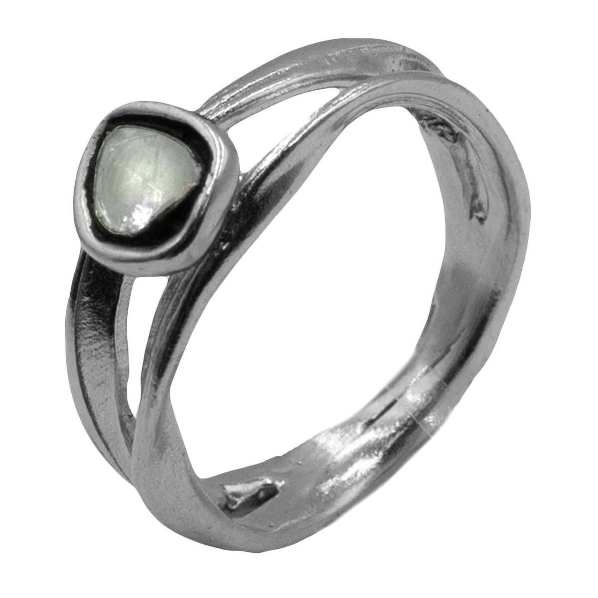 Poco Loco Γυναικείο Δαχτυλίδι με Διαμάντι από Ασήμι ITR13 | Skroutz.gr